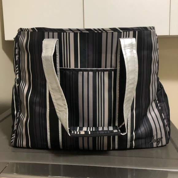 lug | Bags | Large Lug Bag Black White | Poshmark